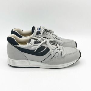 Trax | Shoes | Vintage Trax Sneaker Womens 65 Gray Black Lace Up Retro ...